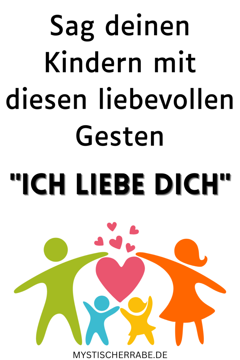 Sag deinen Kindern mit diesen liebevollen Gesten "Ich liebe dich ...